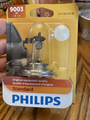 New Philips 9003 B1 Standard Headlight Bulb | eBay