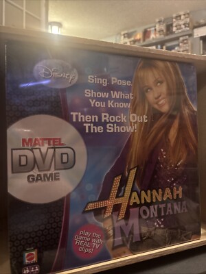 2007 Mattel DVD Game Disney Hannah Montana | eBay