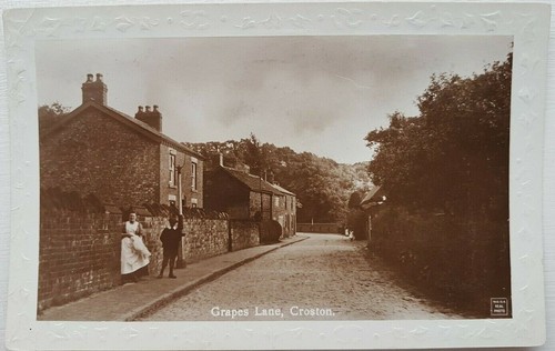 Grapes Lane, Croston, Lancashire. Evans Publisher. Real Photo. Postcard ...