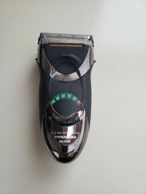 Remington Ms-5500 MicroScreen 700 Titanium Rechargeable Men's Electric ...