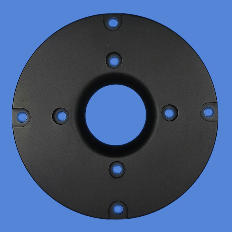 2x 99mm ABS Speaker Tweeter Cover Panel Decorative Circle Fixed Plate ...