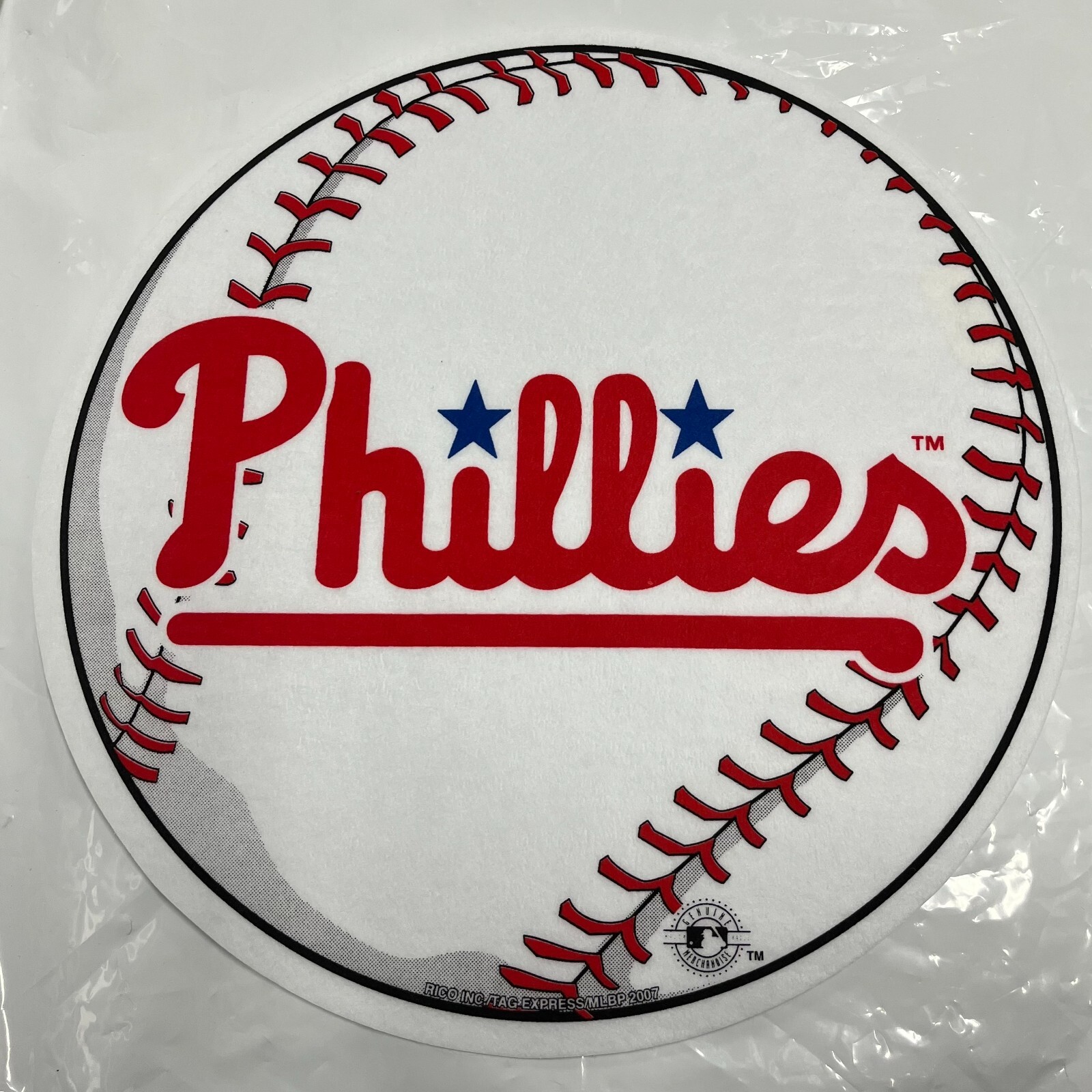MLB Philadelphia Phillies Baseball Circle Pennant 14.5" Diameter Wall ...
