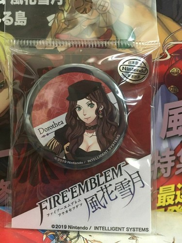 Dorothea Fire Emblem Three Houses Tin Badge FE Black Eagles | eBay