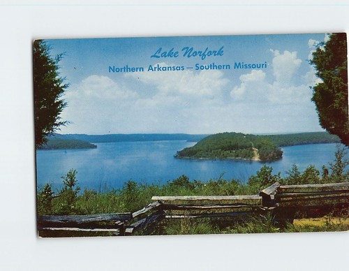 Postcard View Of Lake Norfork In Ozark Mountains USA | eBay