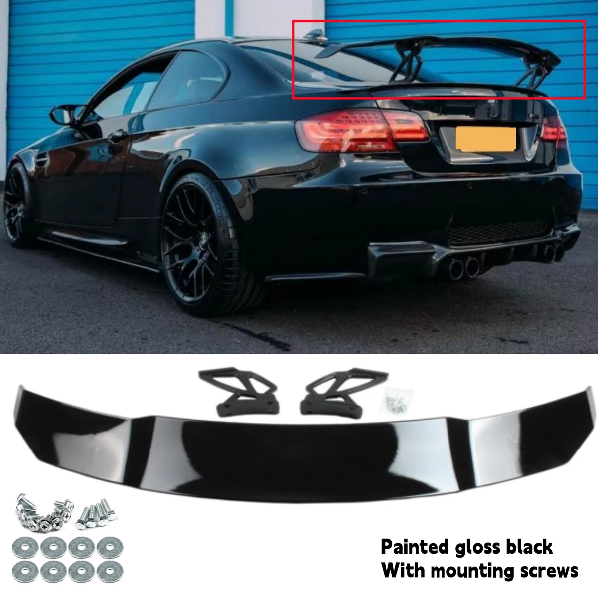 BMW M3 (E92) GTS Style Carbon Fibre Rear Wing Spoiler –, 44% OFF