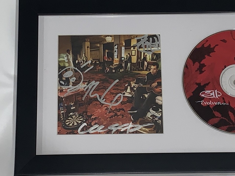 311 SIGNED FRAMED EVOLVER CD NICK HEXUM SA CHAD P-NUT JSA COA | eBay