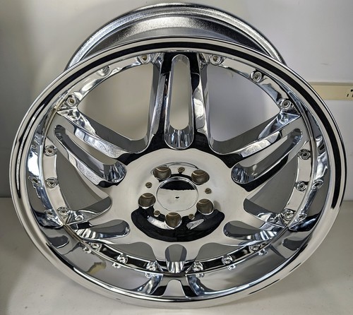 20" x 9.5 Chrome Monoblock Deep Dish Wheel Rim Fits Mercedes Benz AMG ...