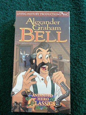 VHS ~ Alexander Graham Bell - Animated Hero Classics ~ Sealed ~ NEW | eBay