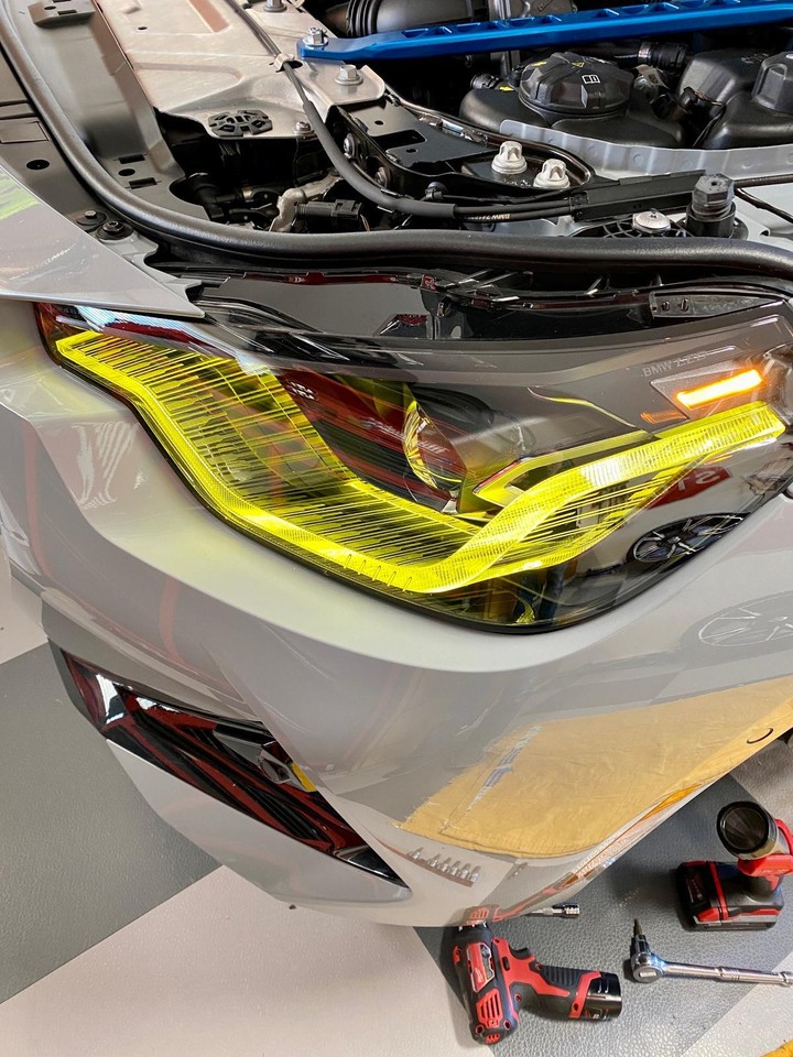 CSL Yellow DRL For BMW G87 M2 G42 2 SERIES 22-24 Daytime Running Light ...