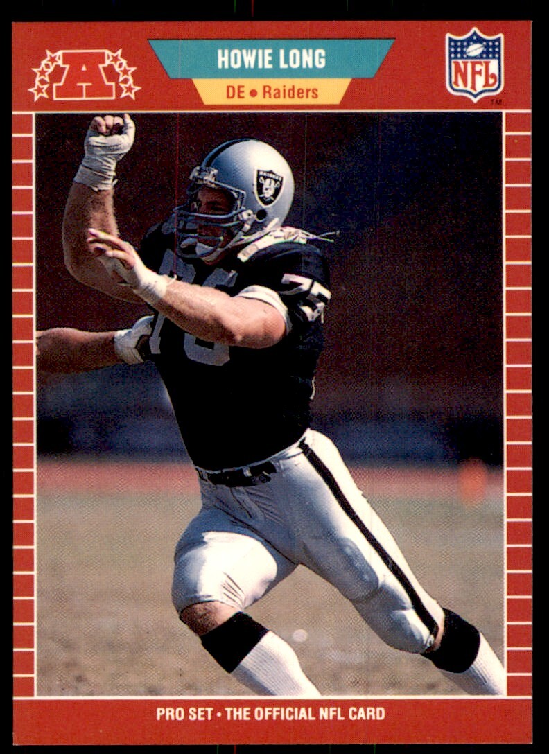 1989 Pro Set Howie Long Football Cards #186 | eBay