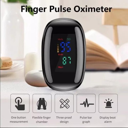 Fingertip Pulse Oximeter ad901 Blood Oxygen Monitor SpO2 Accurate Heart ...