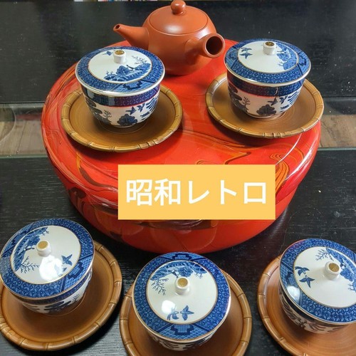 Nikko Ceramic Yunomi Tea Cups Set w/Lids & Saucers 5-Pack Made in Japan ...