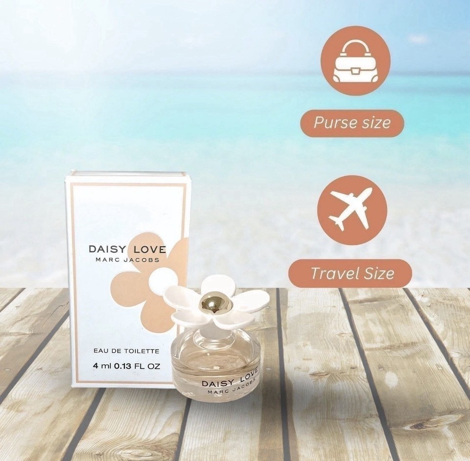 Marc Jacobs Daisy Love Perfume for Women Mini EDT Splash 0.13 Ounce | eBay