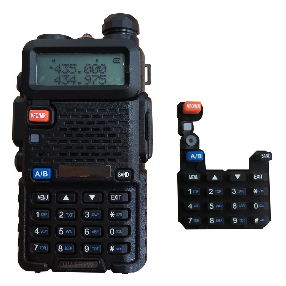 2 Pcs Numeric Keypad Keyboard For Baofeng Two Way Radio UV-5R UV-5RA ...