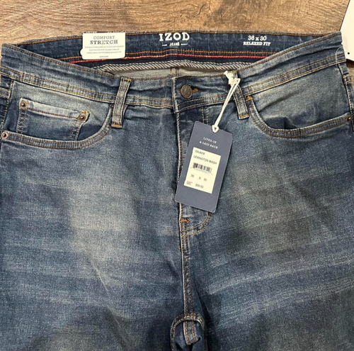 NWT IZOD Lexington Wash Men’s Comfort Jeans-Size 36x30 | eBay