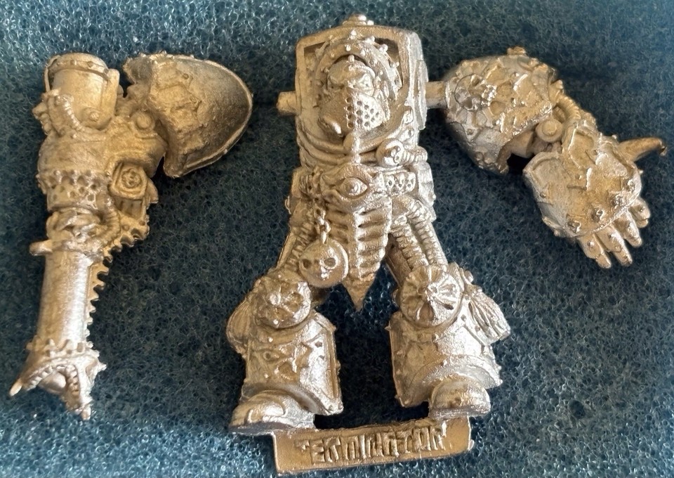 Warhammer 40k Chaos Terminators Squad Of 6, 1989 OOP, Vintage | eBay