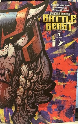 BATTLE BEAST #1 OTTLEY DIE-CUT COVER SIGNED RYAN OTTLEY W/COA | eBay