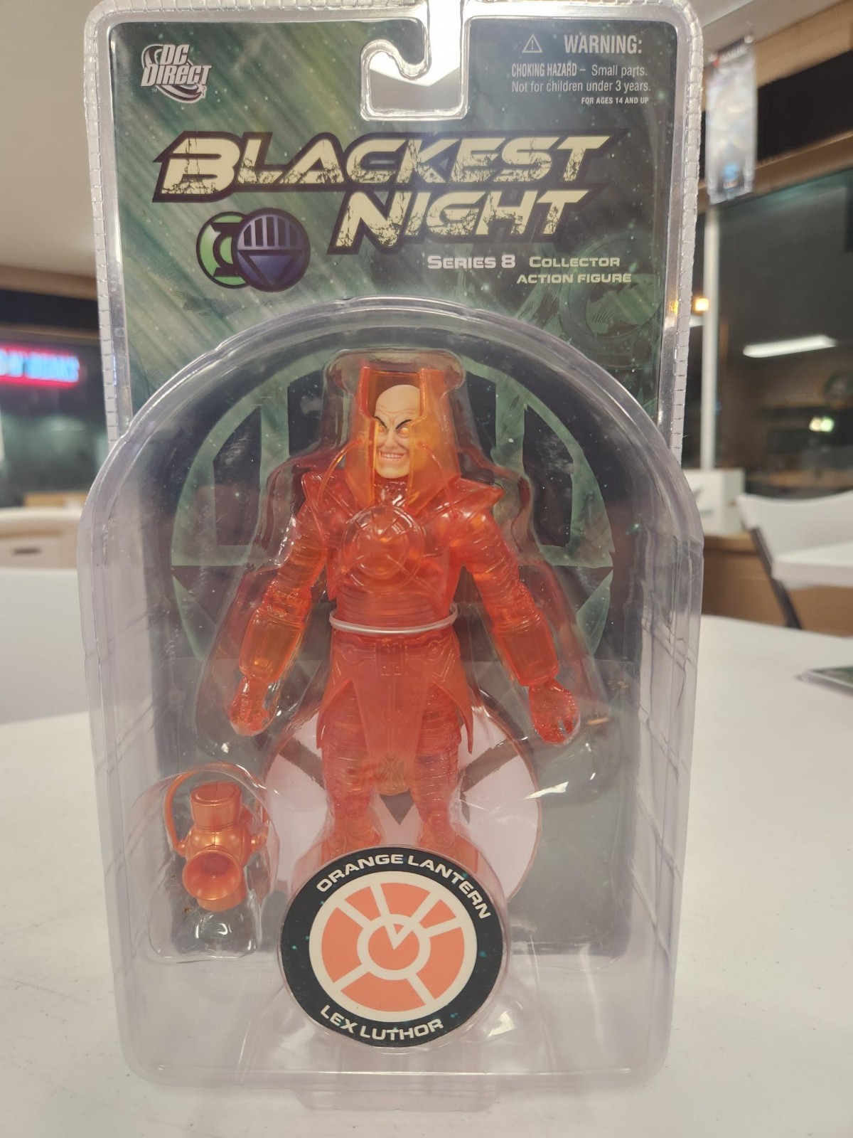 LEX LUTHOR – ORANGE LANTERN (Blackest Night) DC Direct | eBay