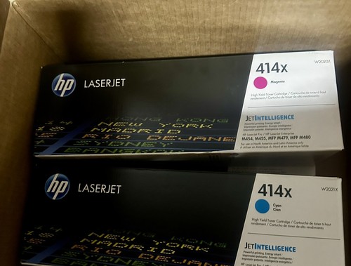 Genuine HP 414X High Yield Toner Set (W2020X W2021X W2022X W2023X) - 4 ...