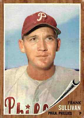 1962 Topps Frank Sullivan #352 - Philadelphia Phillies | eBay