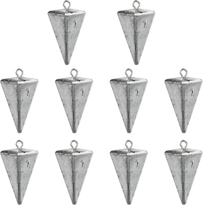 Pyramid Sinkers Fishing Weights Sinkers for Saltwater Fishing Weights ...