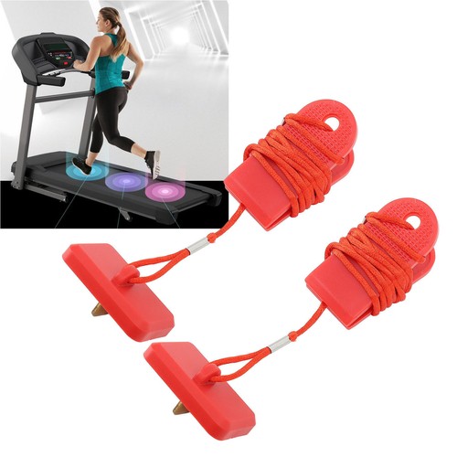 2PCS Treadmill Safety Key Emergency Stop Switch Exercise Running ...