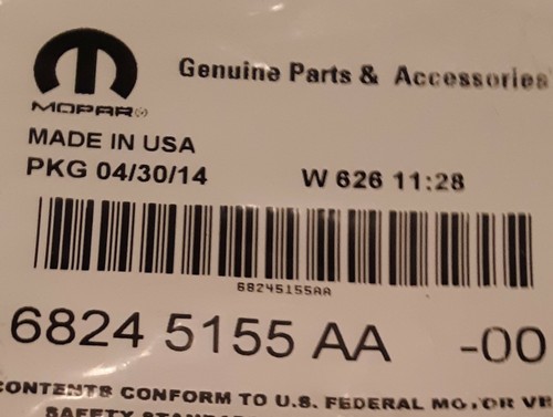 Dodge/Jeep/Mopar OEM 2014-2019 Antenna Cable 68245155AA New in package ...
