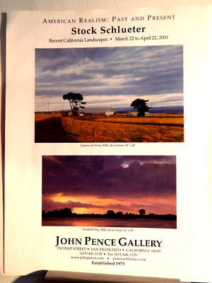 STOCK SCHLUETER ART PIECE VTG ORIG 2001 ADVERTISEMENT | eBay