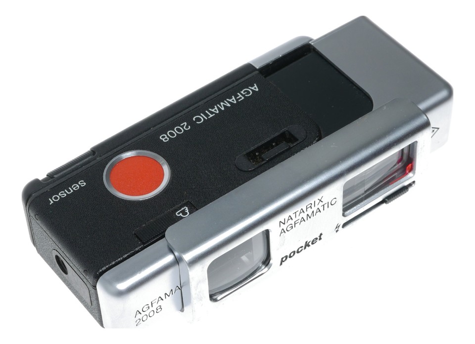 Agfamatic 2008 Pocket Sensor 110 Film Camera Natarix Close Up | eBay