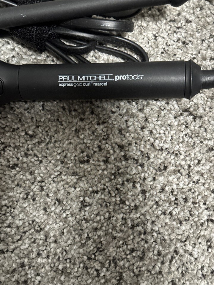Paul Mitchell Pro Tools Express Gold Curl Marcel Titanium Curling Iron ...