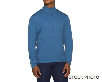 Asics Men's Ultra Waterproof Running Jacket, Blue, XL | eBay