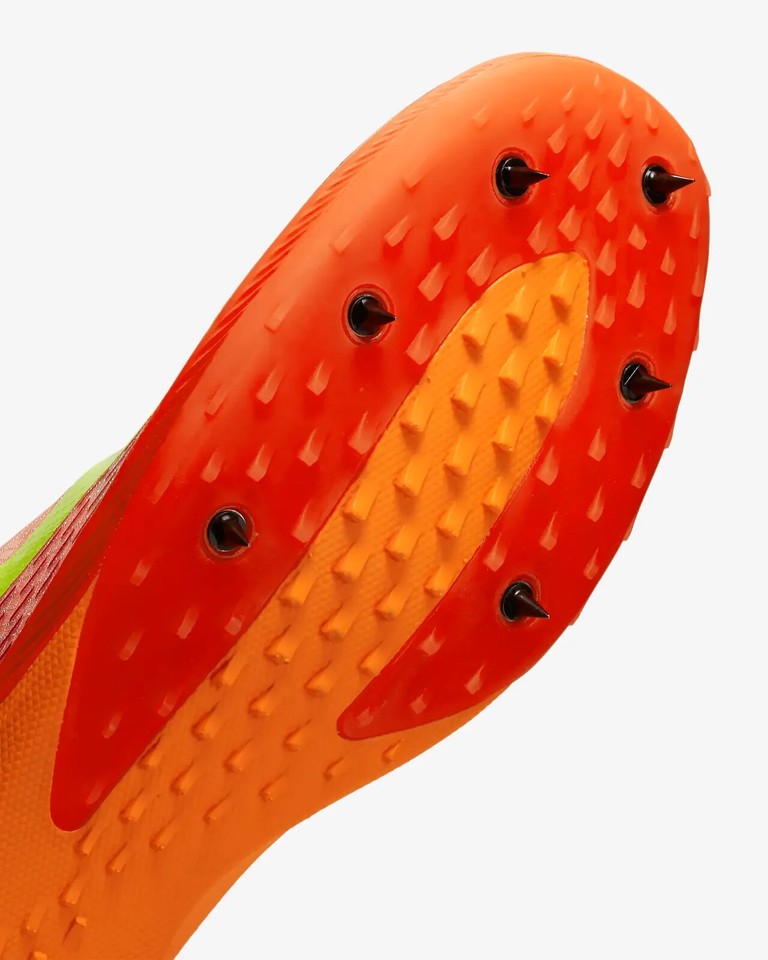 Nike Zoom Victory 5 XC Track & Field Distance Spikes Orange Crimson ...