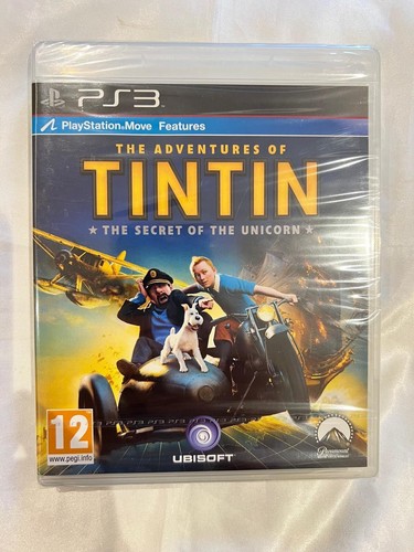 THE ADVENTURES OF TINTIN PS3 NEW SONY FACTORY SEALED UK 3307215593998 ...