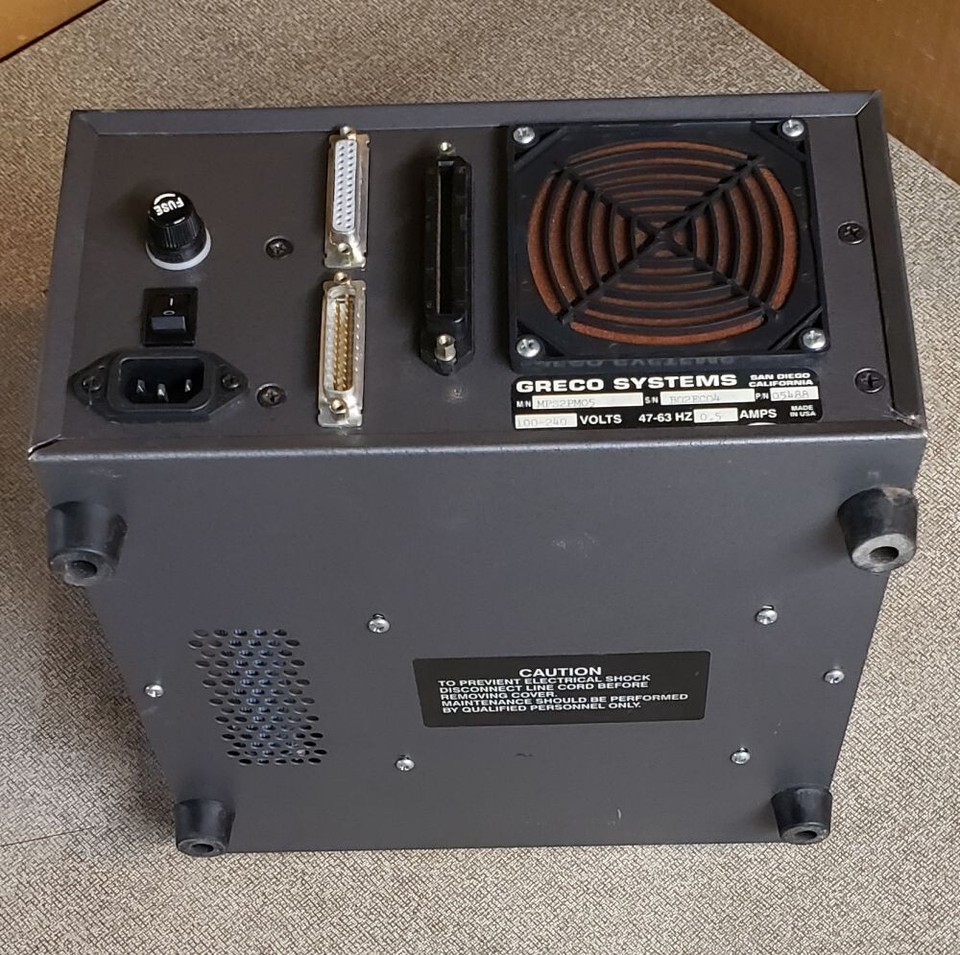 Greco Systems MPS2PM05 CNC Minifile Plus, 3.5" floppy drive, powers on ...