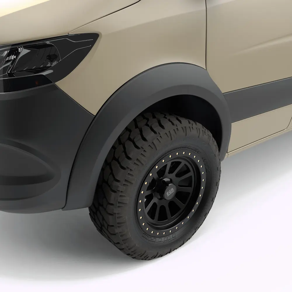 EGR Front & Rear Matte Rugged Fender Flares Fits 2019-2024 Sprinter ...
