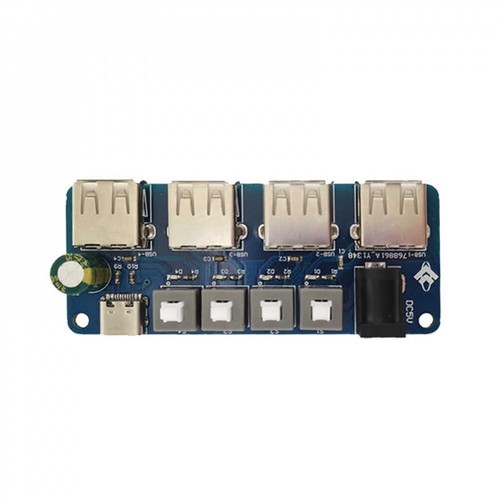 Power Expansion Module Button Control USB HUB Distribution Board 5V ...