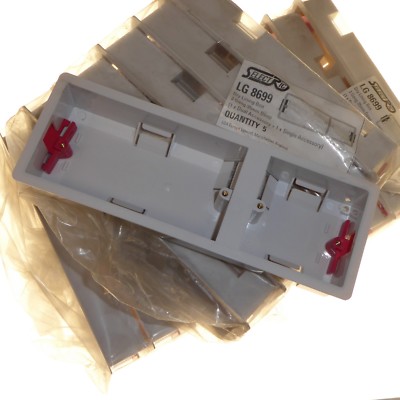 15 Dry lining boxes 3 Gang 1G + 2G divider boxes 35mm deep LG 8699 ...