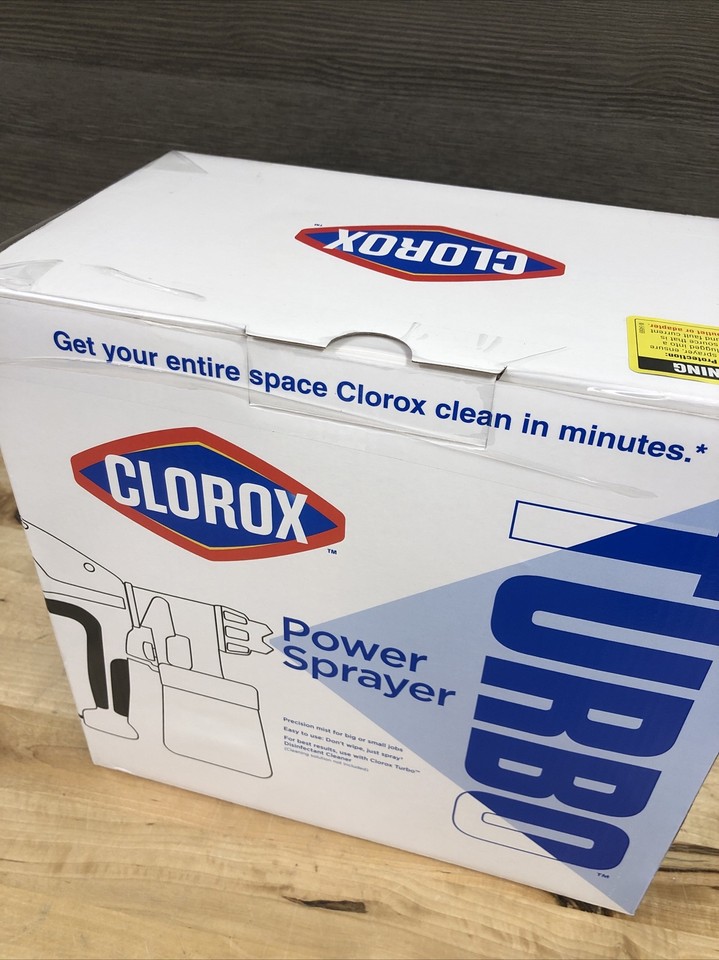 Clorox Turbo Handheld Power Sprayer for Small Businesses, Lightweight ...