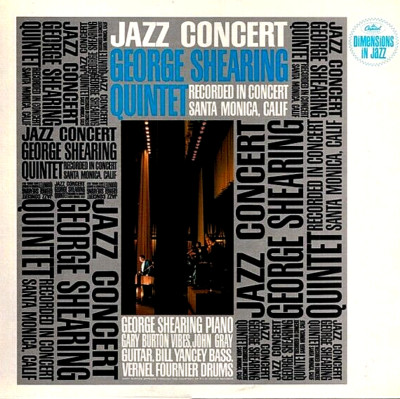 GEORGE SHEARING QUINTET "JAZZ CONCERT" PREMIUM QUALITY USED LP (VG+/EX ...