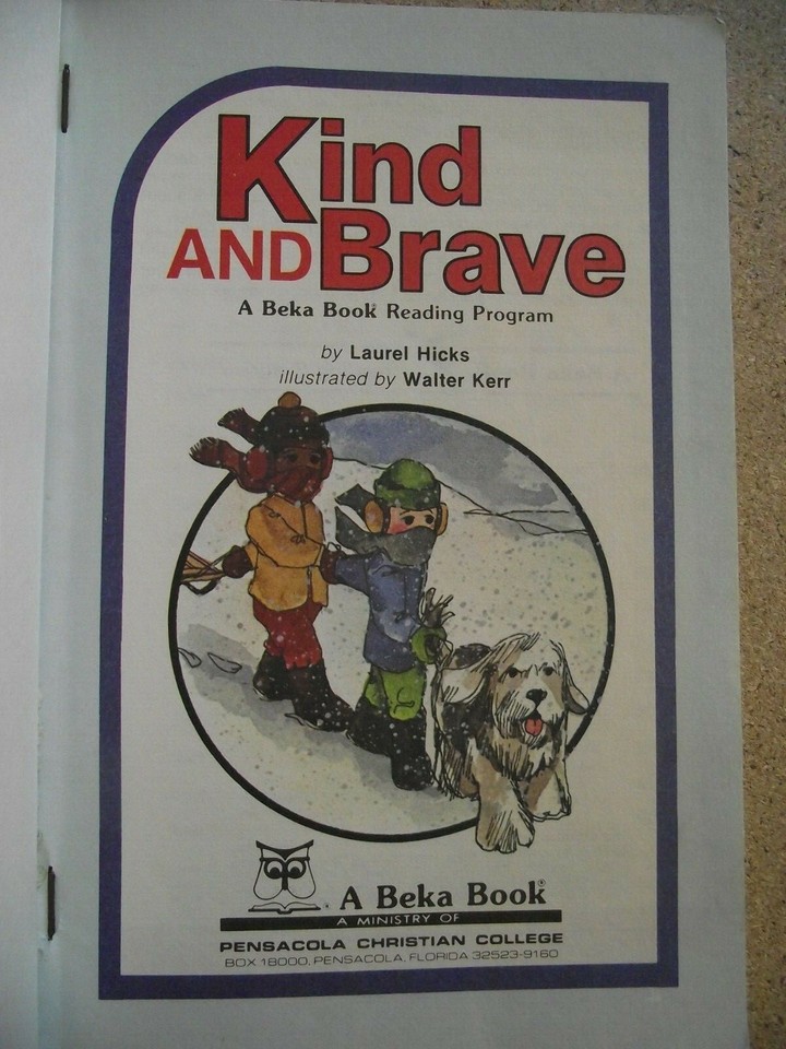 A Beka KIND AND BRAVE Reader 1-5 (pb 1986) Abeka | eBay