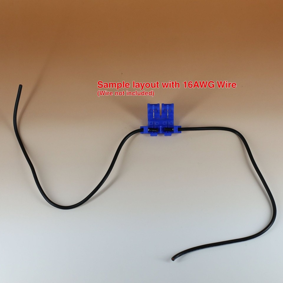 NEW ATO / ATC Blade Self Stripping (Vampire) 18-14 Gauge Fuse Holder ...