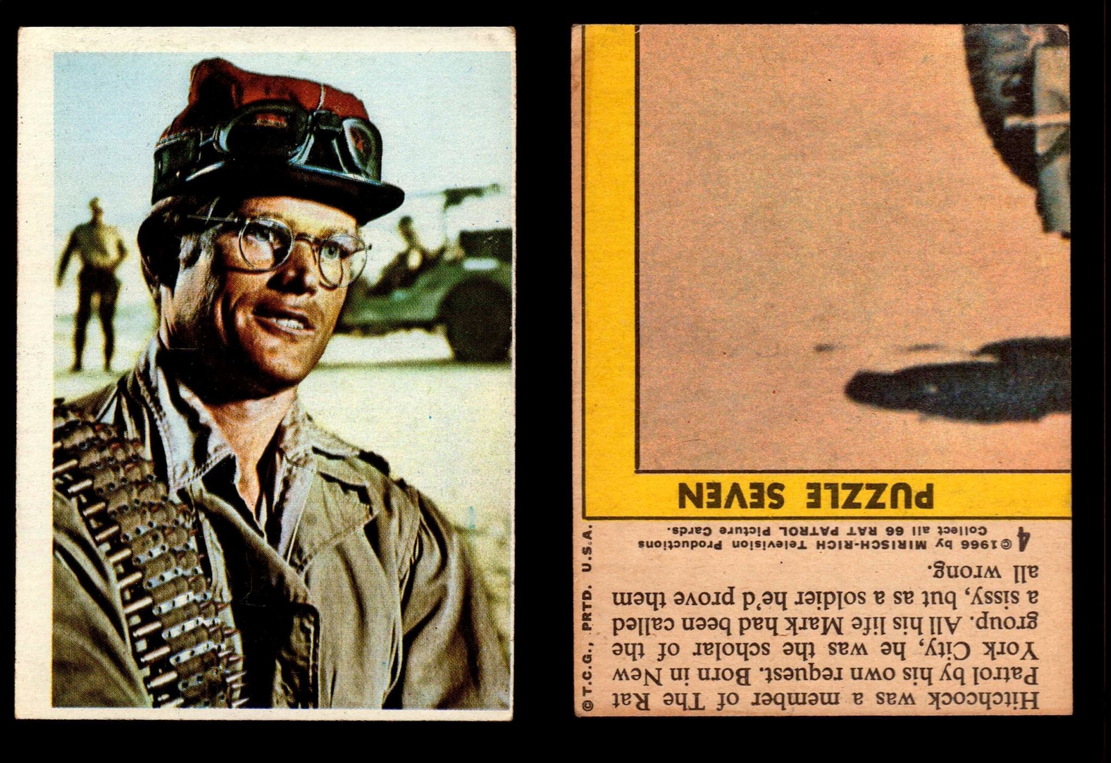 Rat Patrol 1966 Topps Vintage Card You Pick Singles #1-66 | eBay