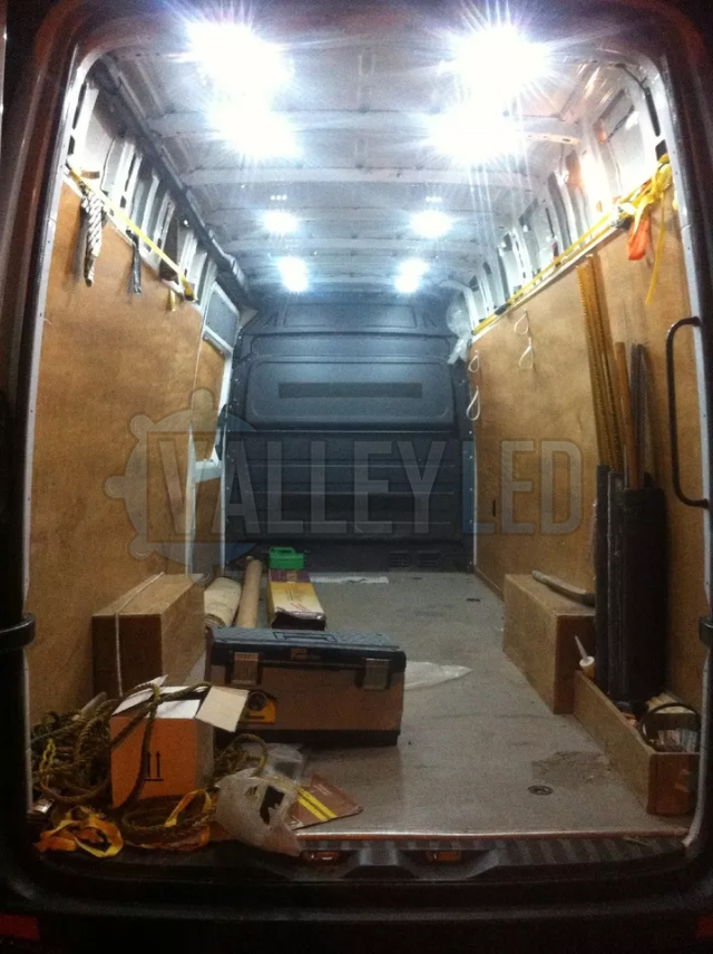 Bright Interior LED Van Load Bay Light Kit 12v - Commercial Vehicle ...