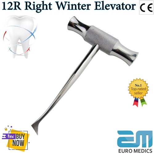 Dental Instruments Winter Cryer Elevator Cross Bar Tooth Extraction 12R ...