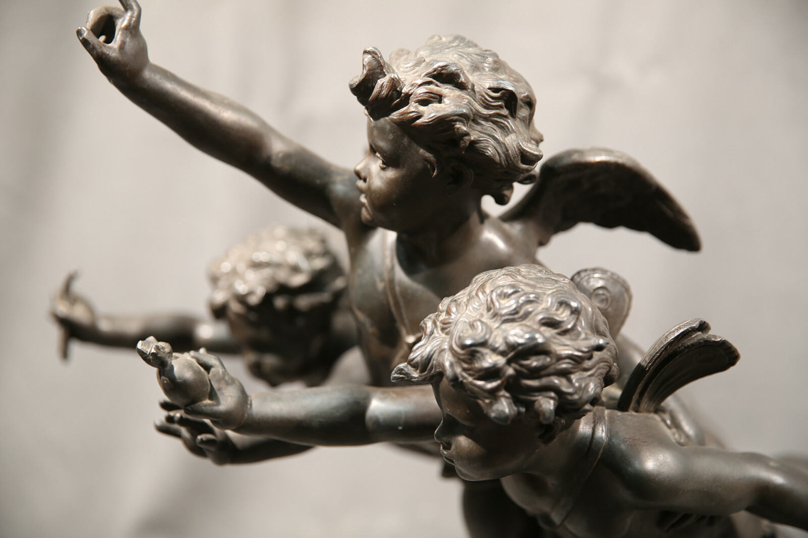 Decorative French Bronze Cherubs Baby Boys 19th Century Gregoire Angels ...