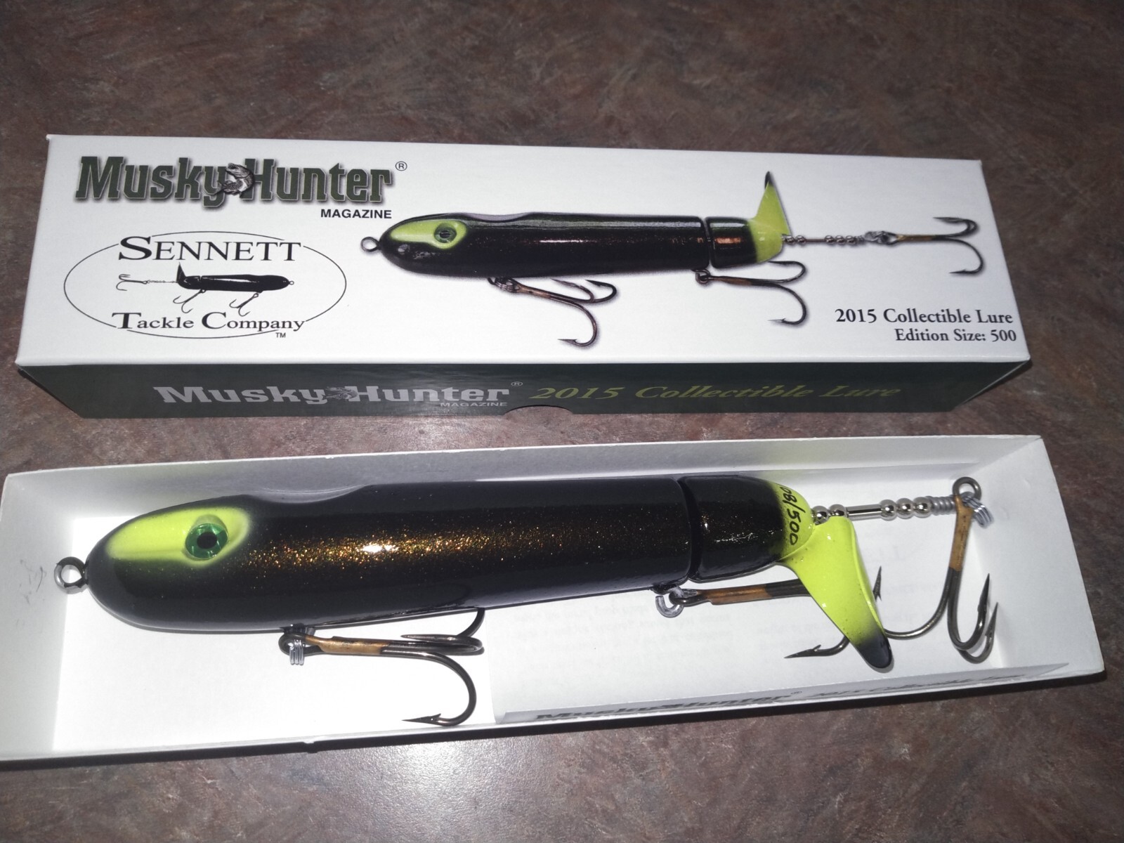 MUSKY HUNTER COLLECTIBLE LURE LOT OF 12 MUSKIE LURES #108/500 BAIT ...