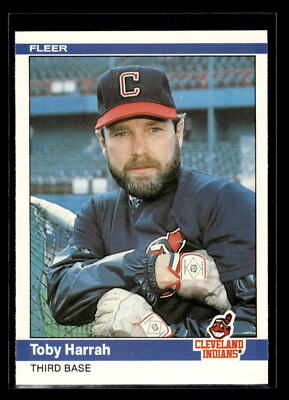 1984 Fleer Baseball #544 Toby Harrah Set Break Mint+ Cleveland Indians ...