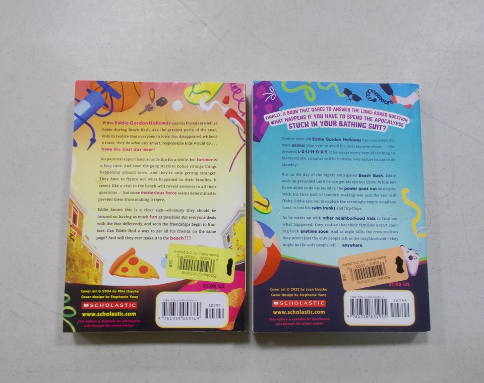 2 JUSTIN A REYNOLDS TRADE PB IT'S END OF WORLD I'M IN MY BATHING SUIT ...