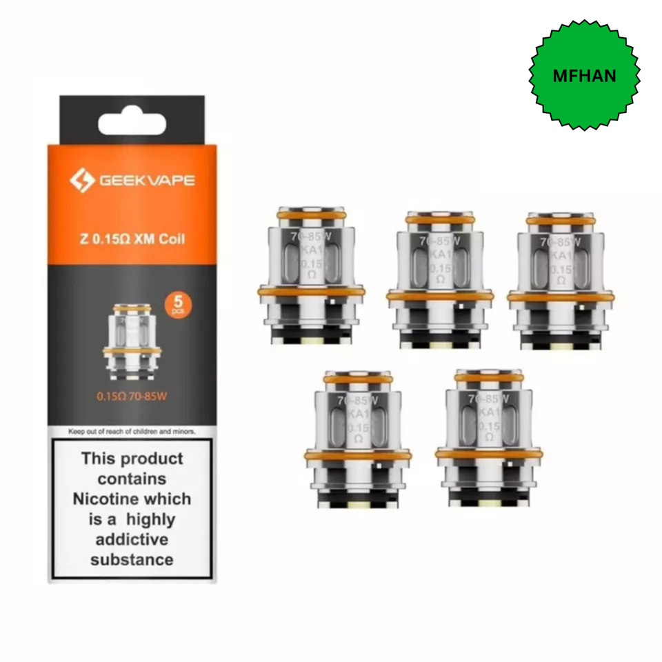 GeekVape ZEUS Z Series Coil 0.15Ω 0.2Ω 0.25Ω 0.4Ω 0.15Ω XM 0.4Ω XM Pack ...