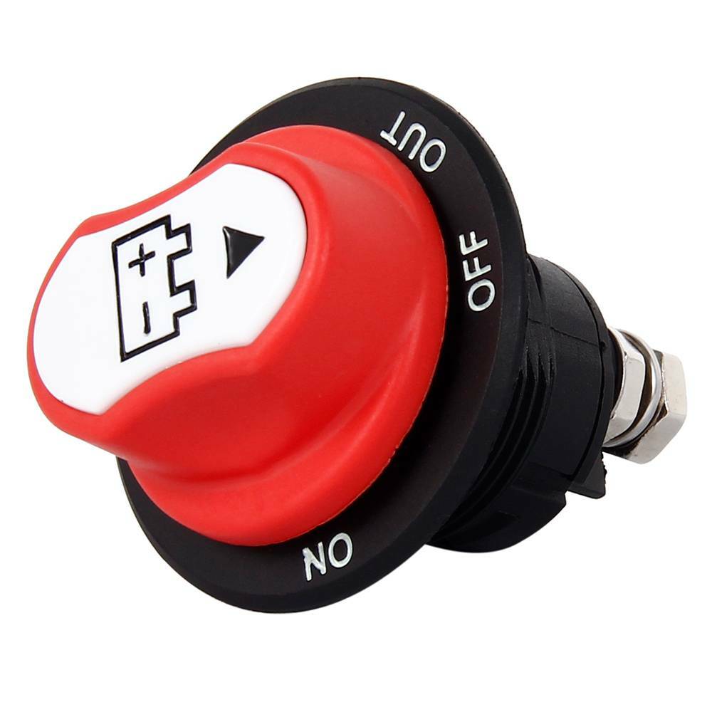100A MINI PANEL MOUNT BATTERY ISOLATOR SWITCH KILL CUT-OFF KIT CAR ...